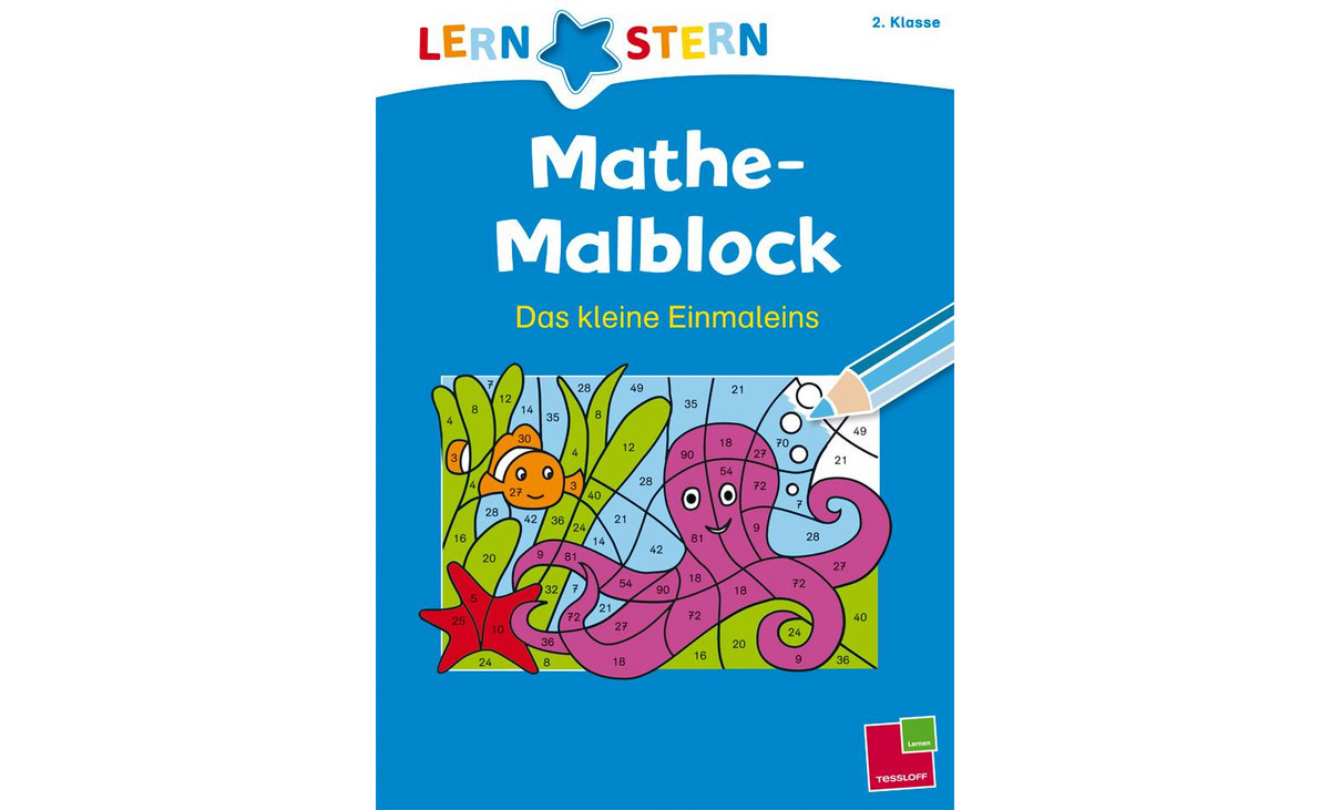 Lernstern - Mathe Malblock Das kleine Einmaleins | betzold.at
