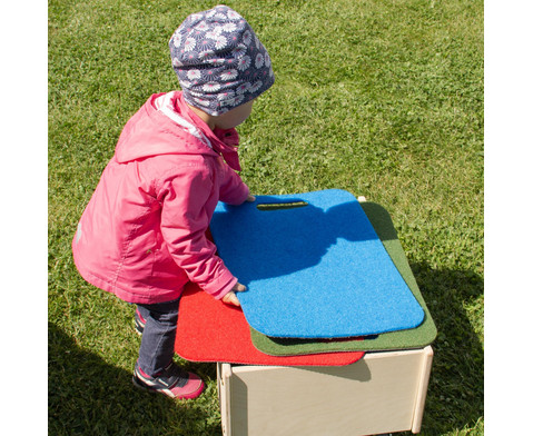 Boden-Sitzmatten mit Wagen | vielseitig nutzbar | Betzold