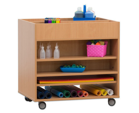 Materialwagen bei BETZOLD | 10 Fächer & 2 Schubladen