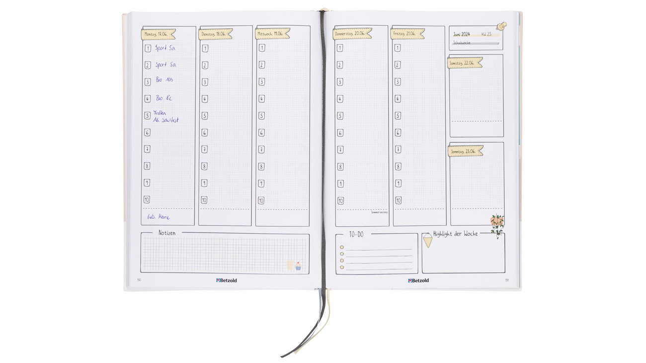 Design Schulplaner 2022/2023 - DER Planungsprofi | Betzold