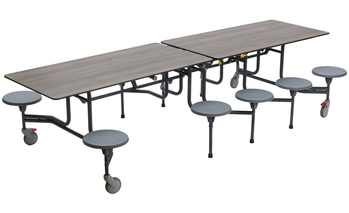 Robuster, rechteckige 12er-Tisch-Sitz-Kombination | BETZOLD