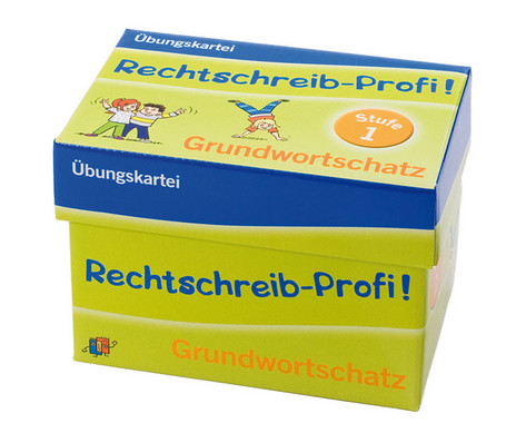 Rechtschreib-Profi, Übungskartei Grundwortschatz - Stufe 1 | betzold.at