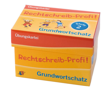 Rechtschreib-Profi, Übungskartei Grundwortschatz - Stufe 2 | betzold.at