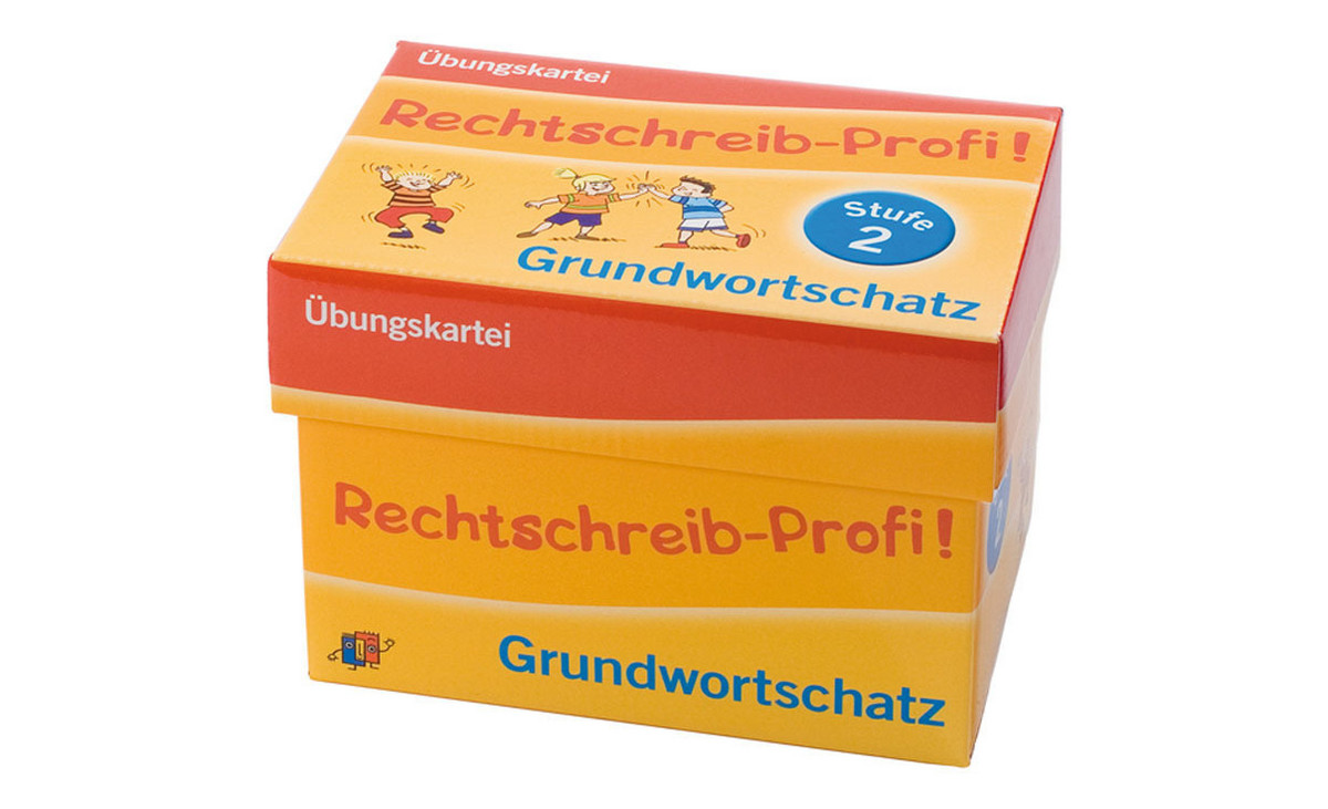 Rechtschreib-Profi, Übungskartei Grundwortschatz - Stufe 2 | betzold.at