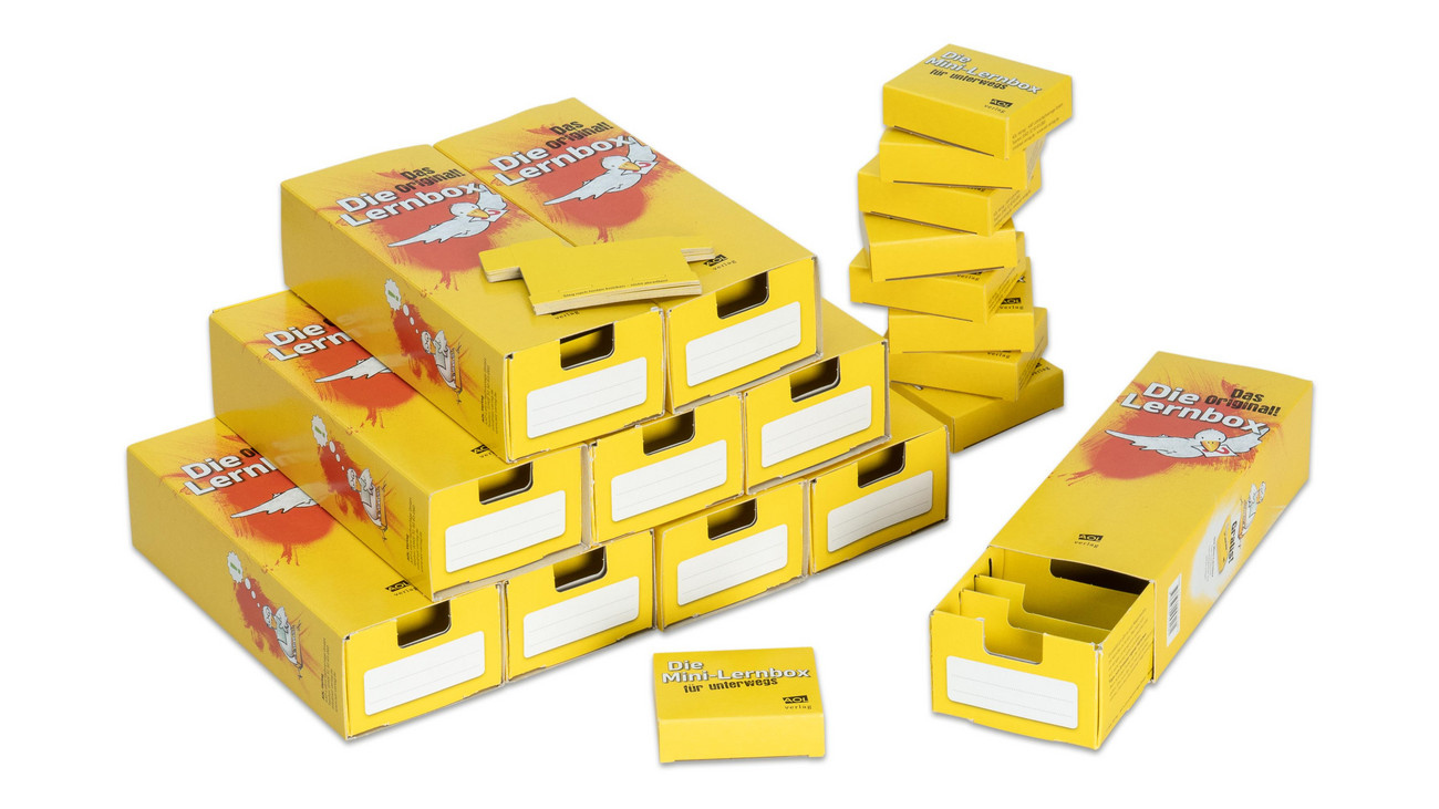 Hochwertige Lernbox aus Leichtkarton - 10er-Paket | BETZOLD