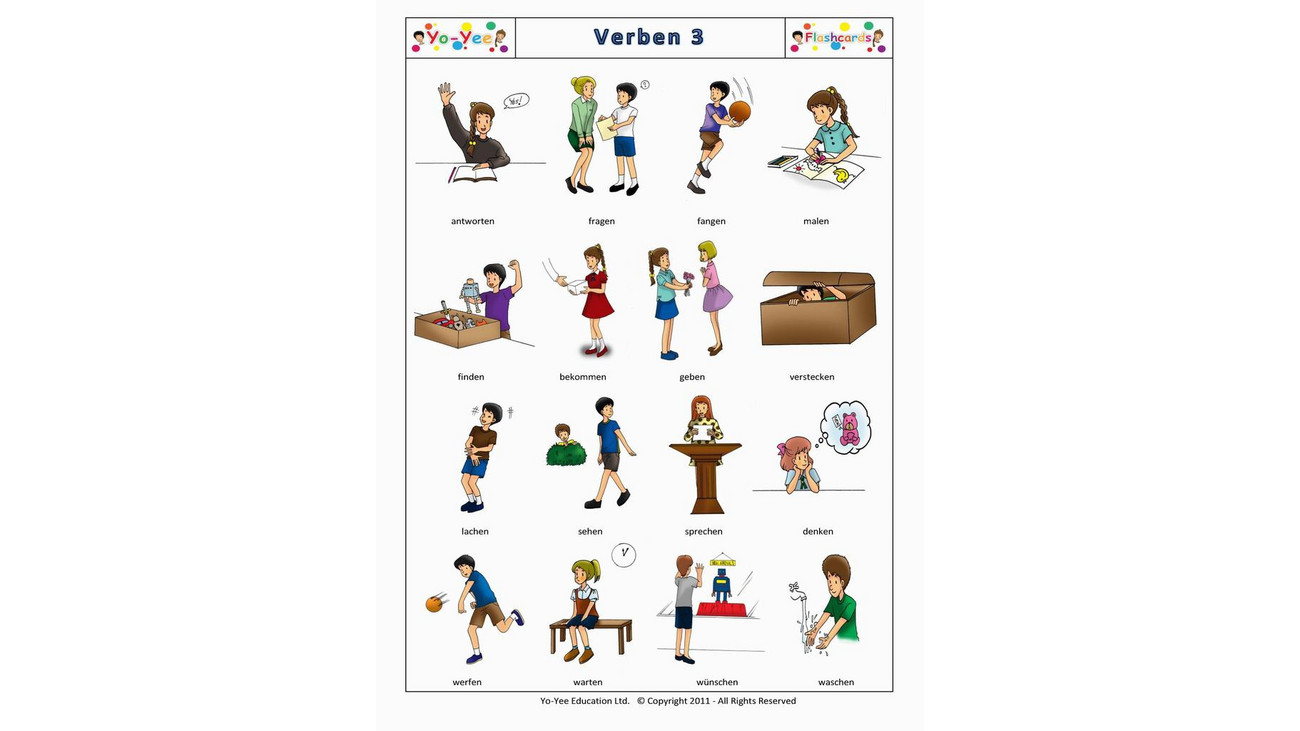 Bildkarten Verben 3 - betzold.at