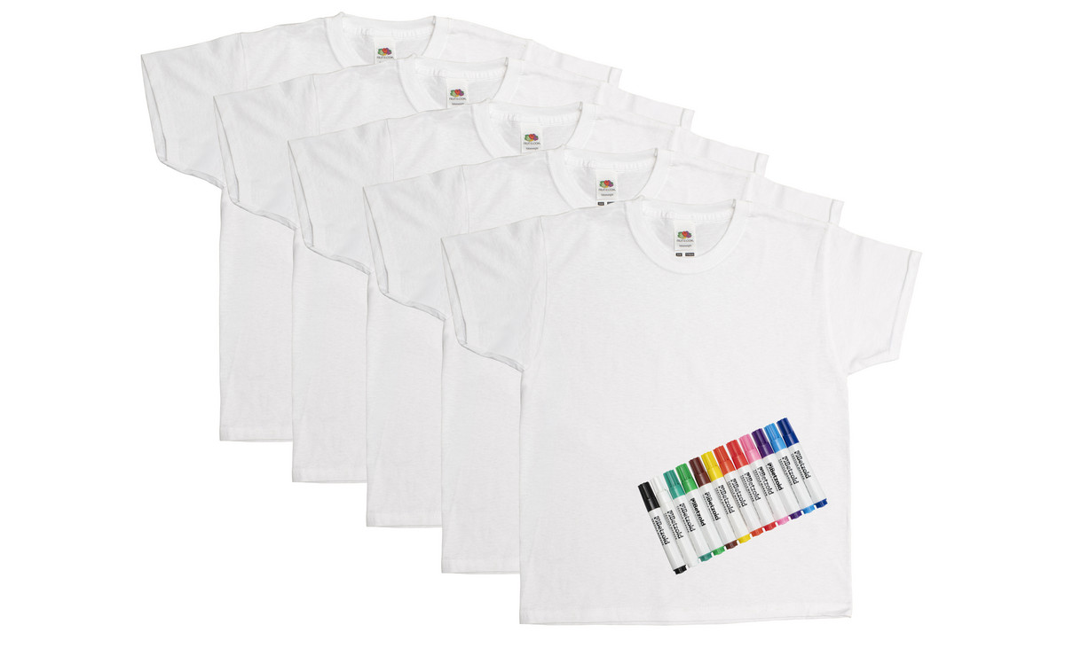 Postweie T Shirts Zum Bemalen