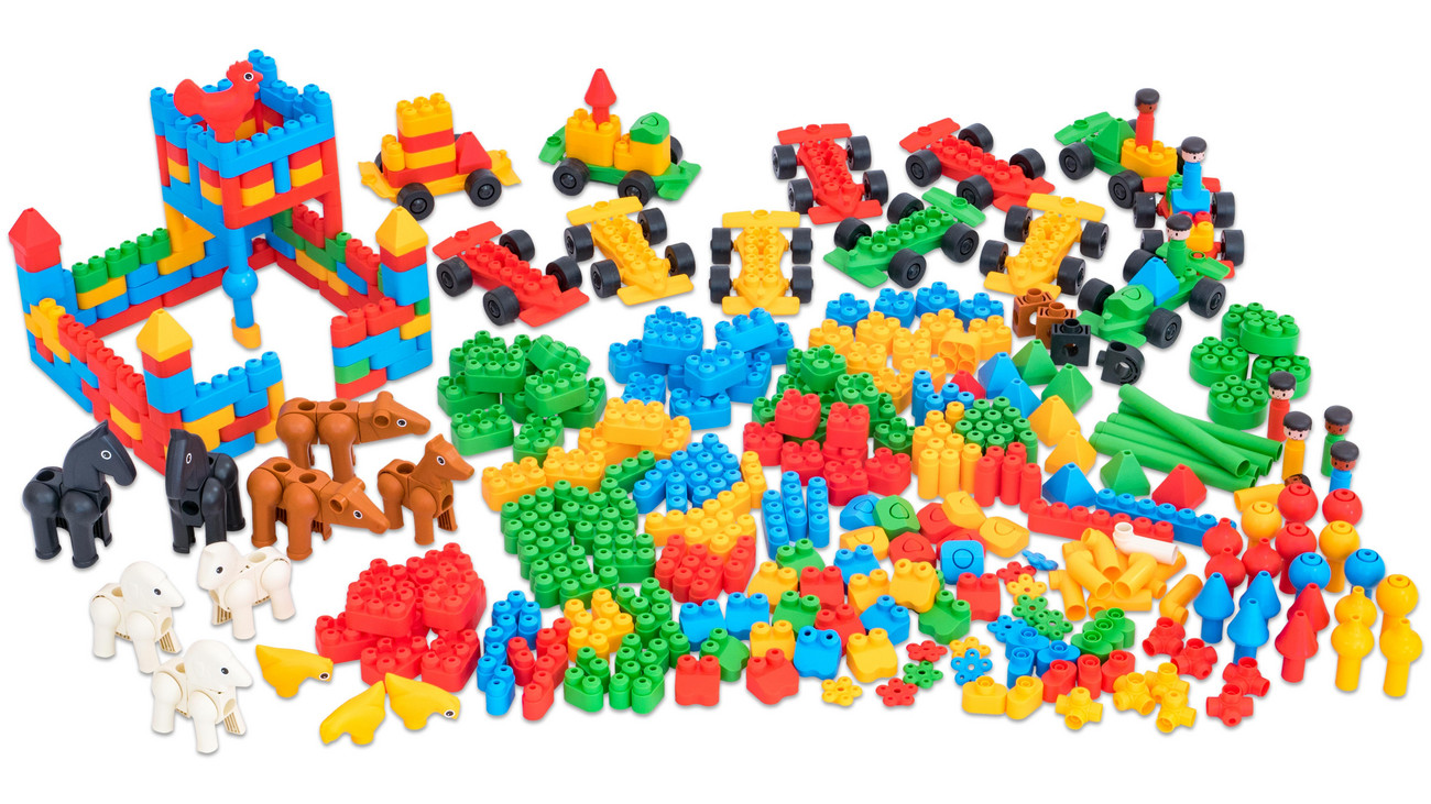 PolyM Freispiel-Set, 500-tlg. - betzold.at