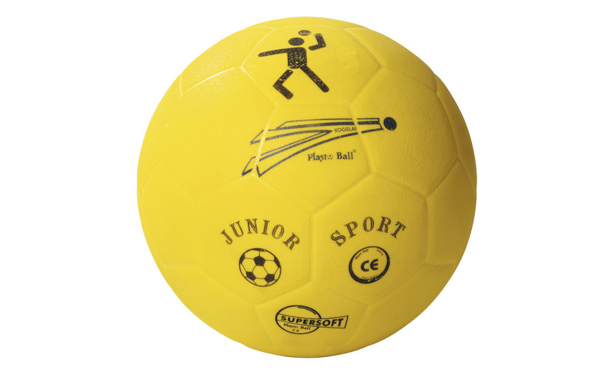 Gelber Soft-Handball aus Weichplastik | BETZOLD