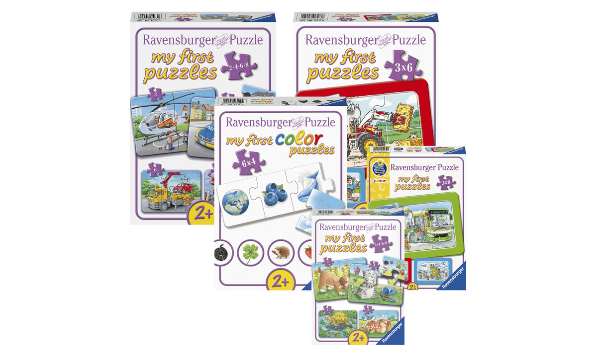 Ravensburger my first puzzles, 5er-Set 2 | betzold.at