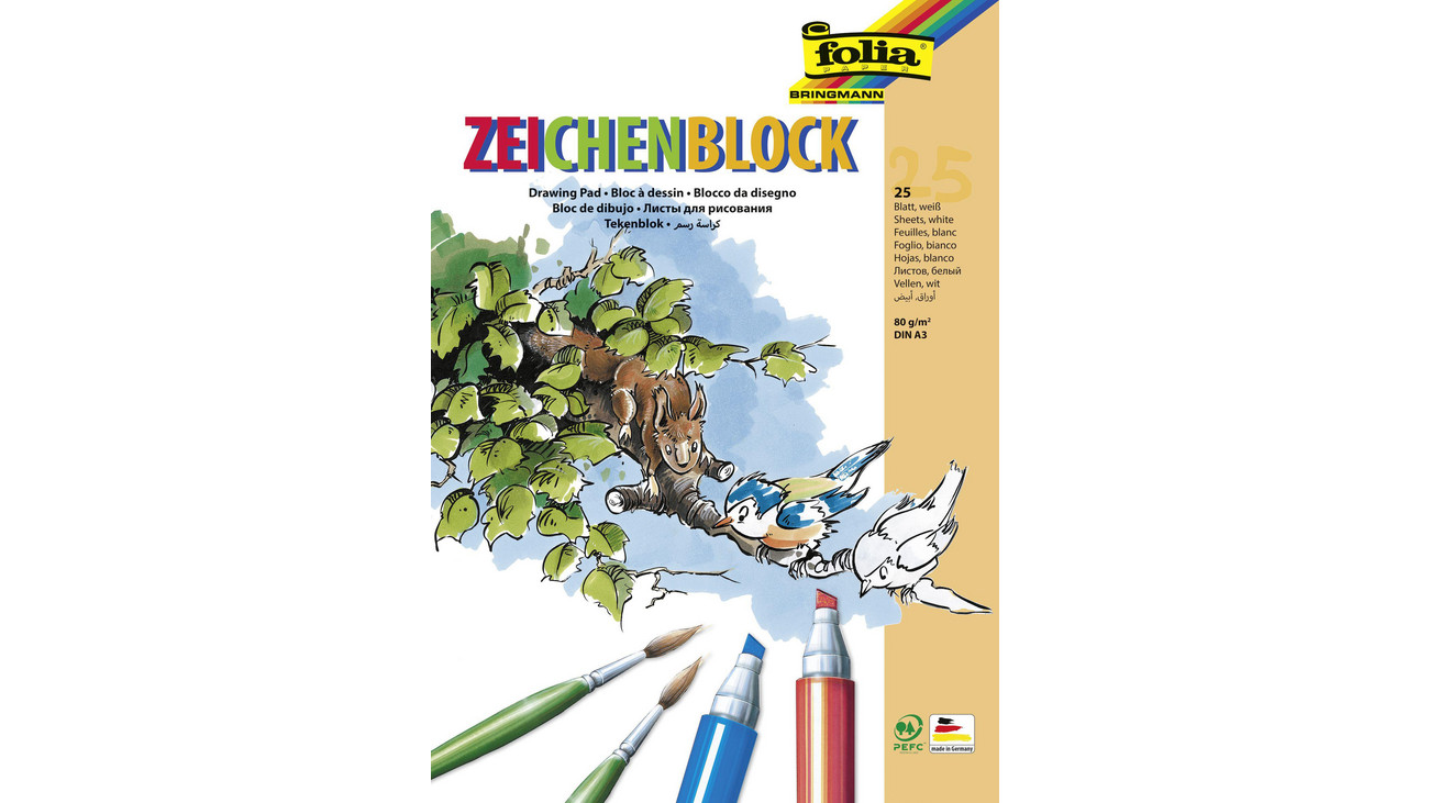 Weißer Zeichenblock DIN A3 bei BETZOLD | Im 2er Set