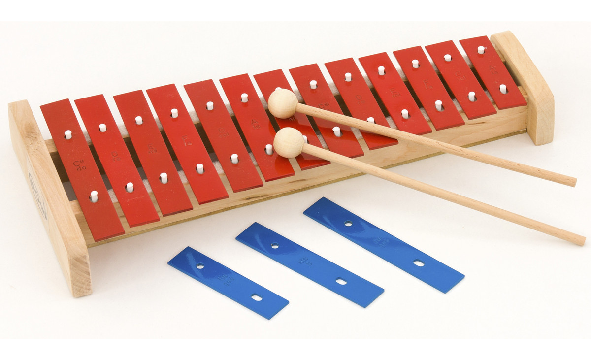 Betzold Alt-Glockenspiel, 16 Platten, c2 bis a3, international | betzold.at